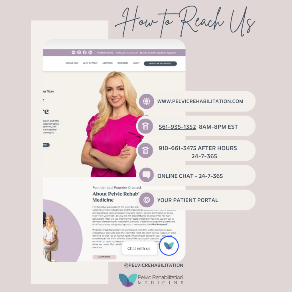 PRM Announces 24-7-365 Support for Patients - Pelvic Rehabilitation ...