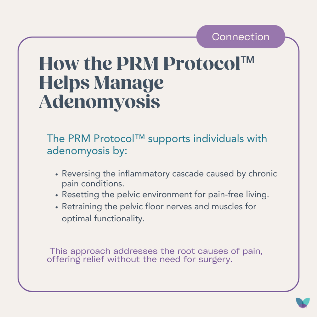 Managing Adenomyosis Pain Without Surgery - Pelvic Rehabilitation Medicine